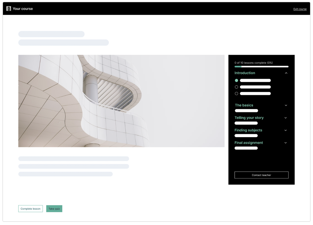 Learning Mode Overview - Sensei LMS
