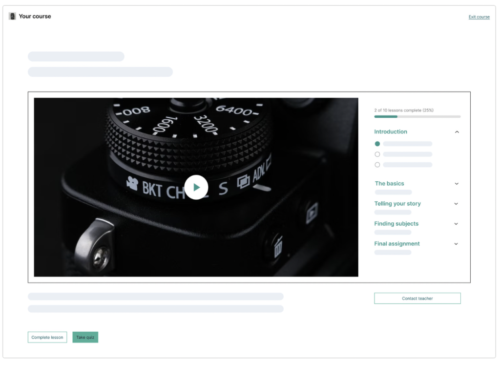 Learning Mode Overview - Sensei LMS