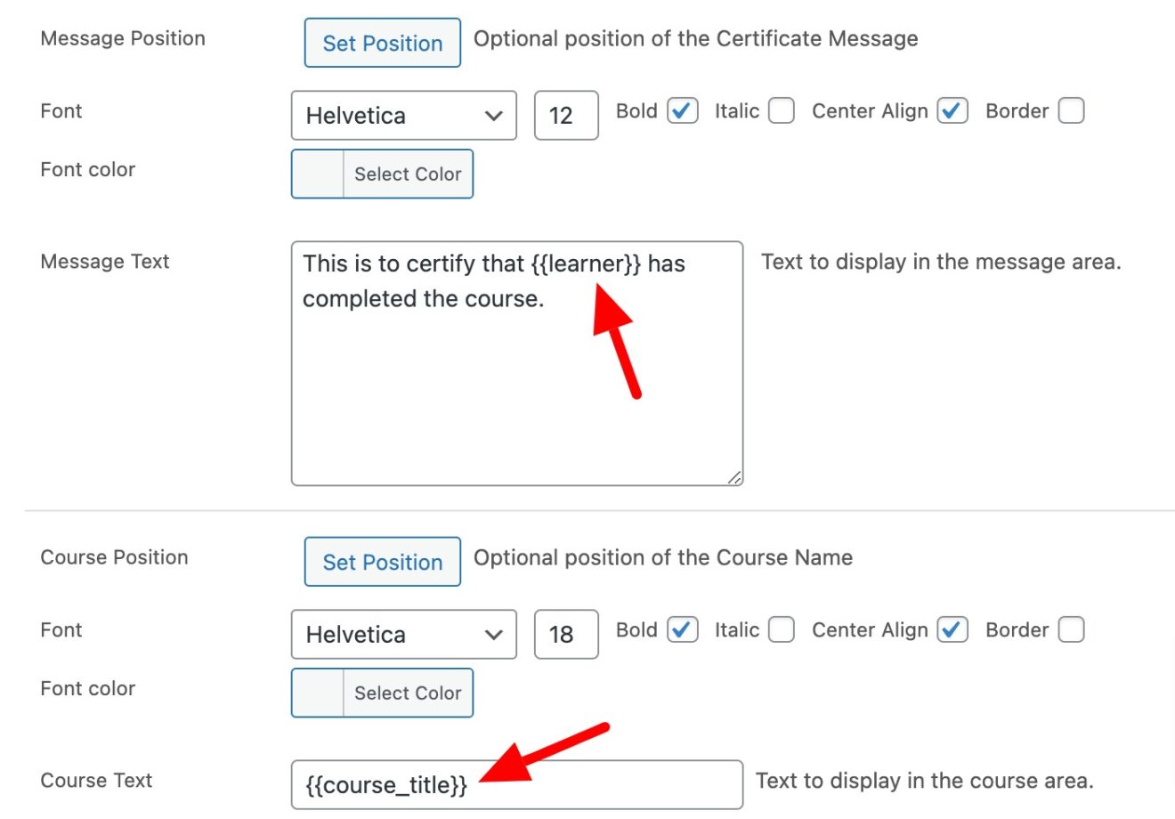 Sensei LMS Certificates - Sensei LMS