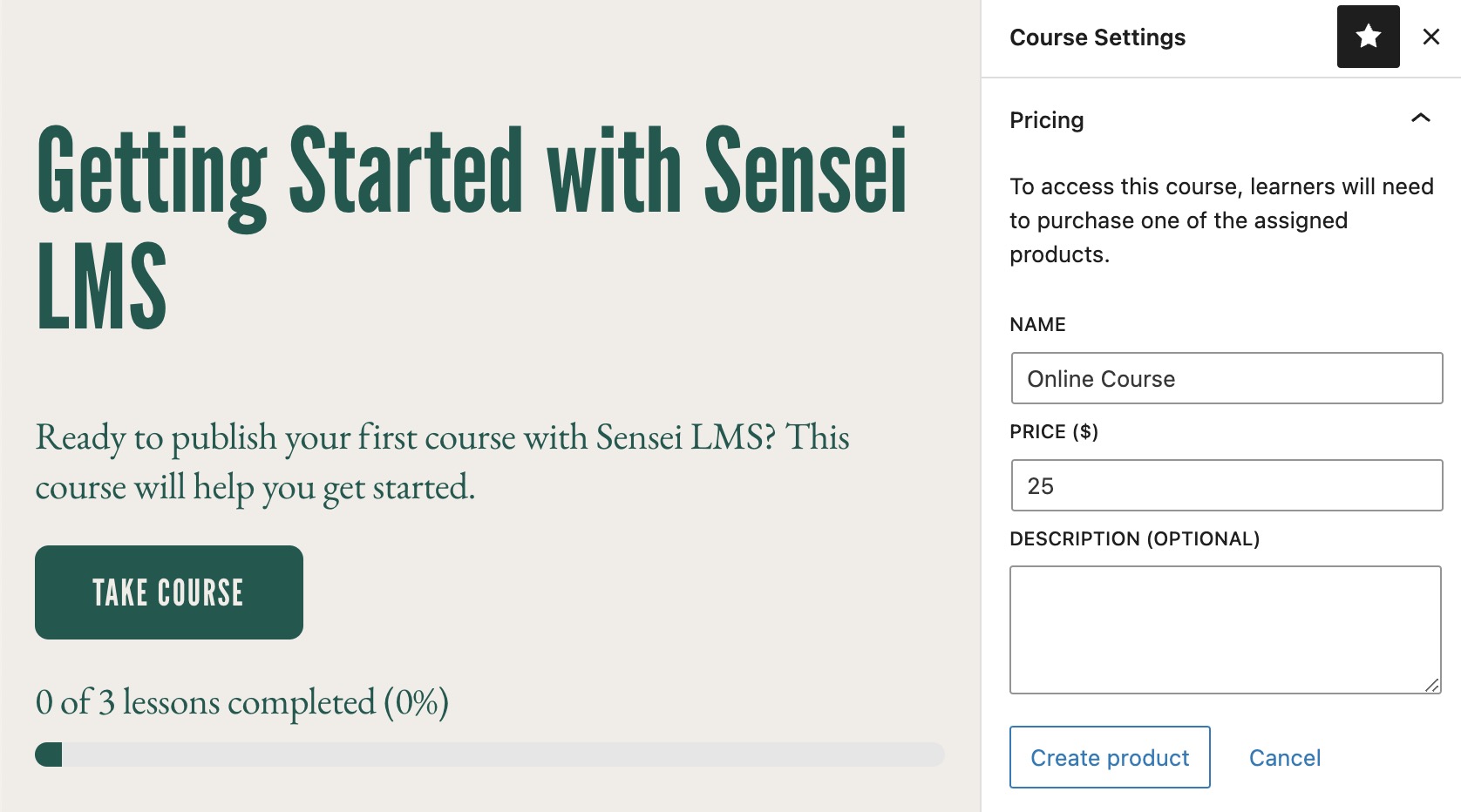 Selling Courses With WooCommerce - Sensei LMS